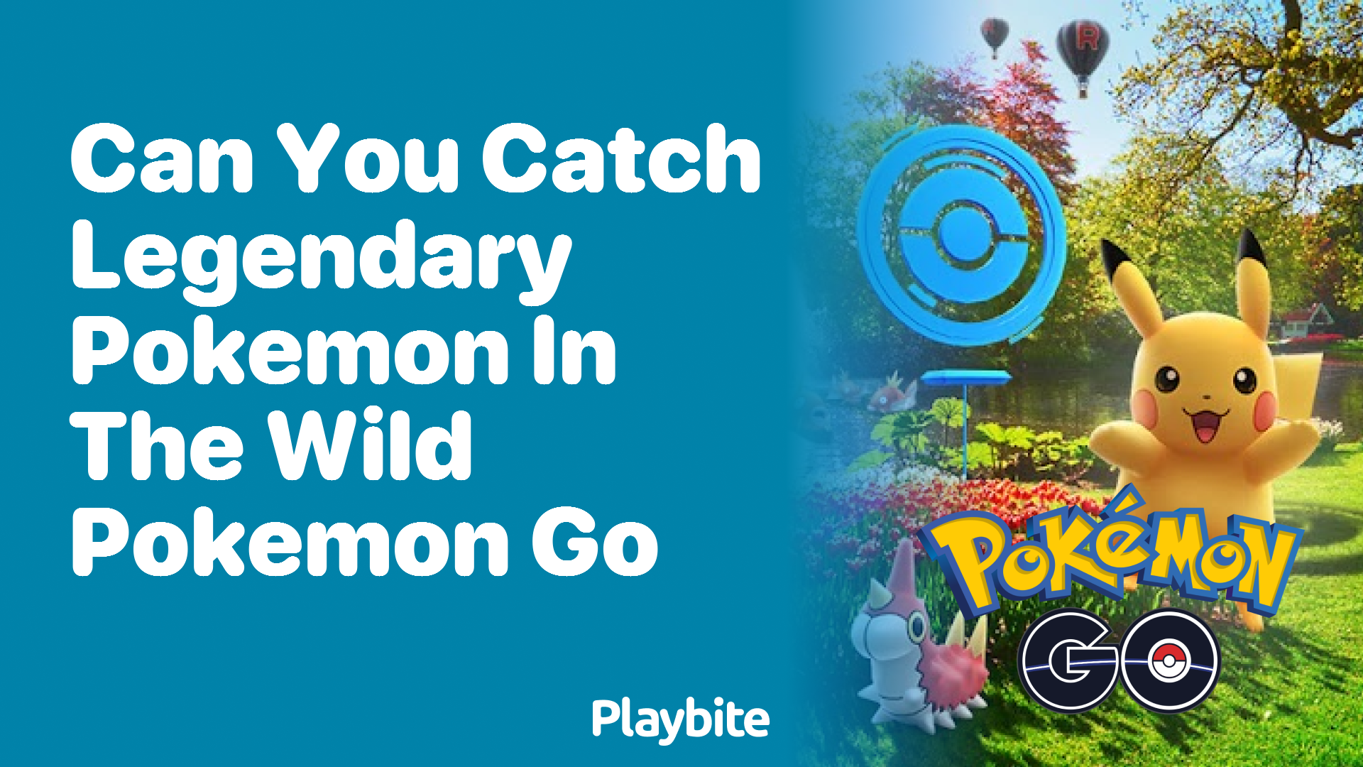 Can You Catch Legendary Pokemon in the Wild in Pokemon Go? - Playbite