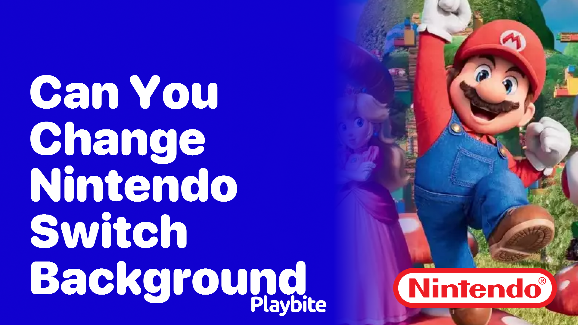 Can You Change the Nintendo Switch Background? - Playbite