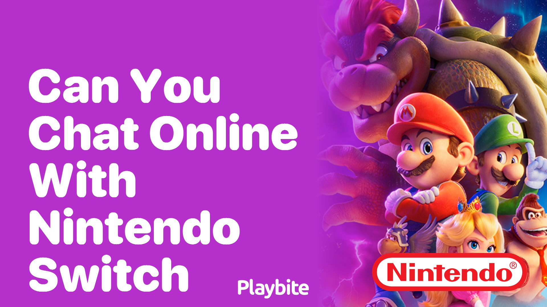 Can You Chat Online with Nintendo Switch? - Playbite