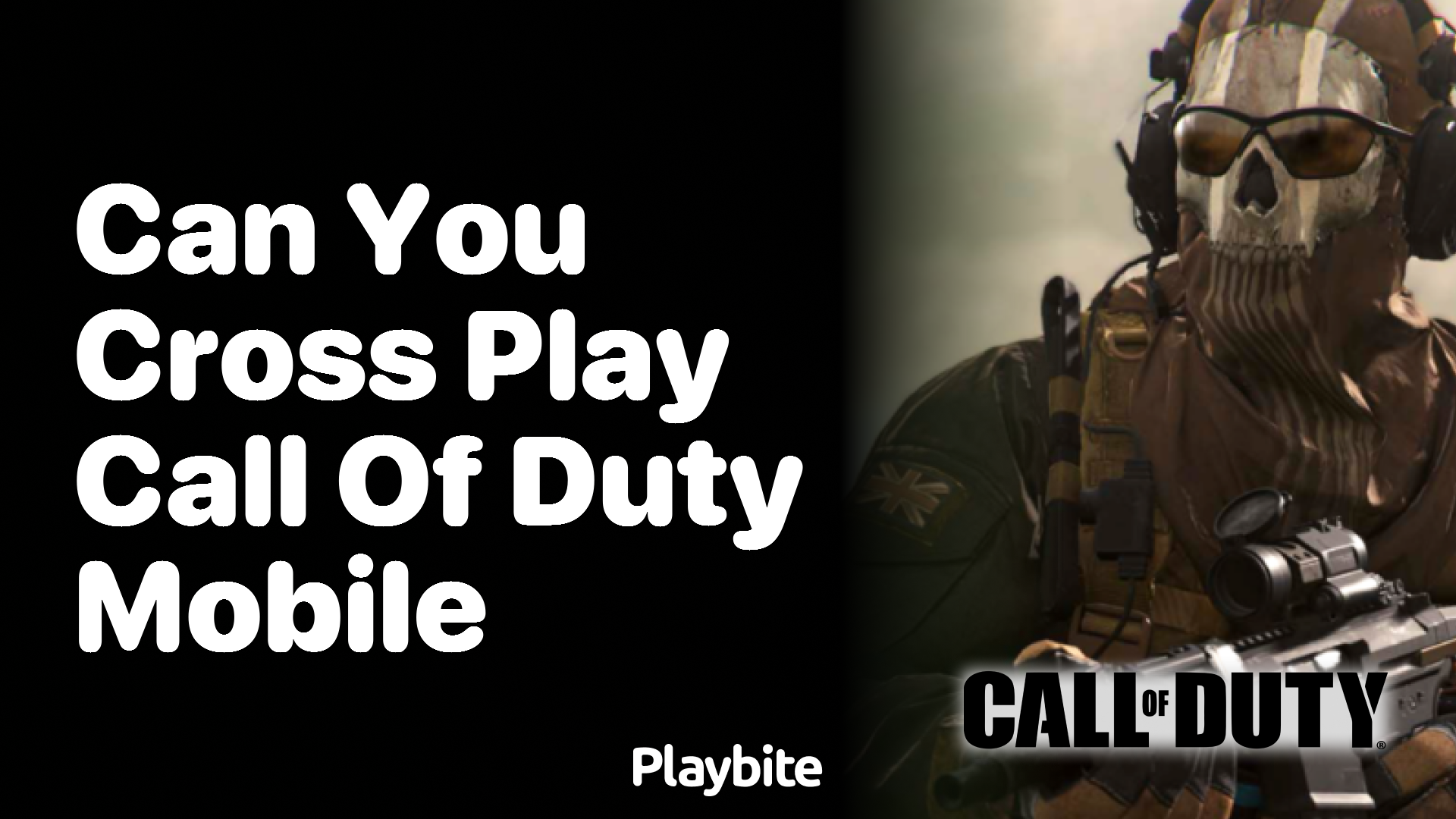 Can You Cross Play Call of Duty Mobile? - Playbite