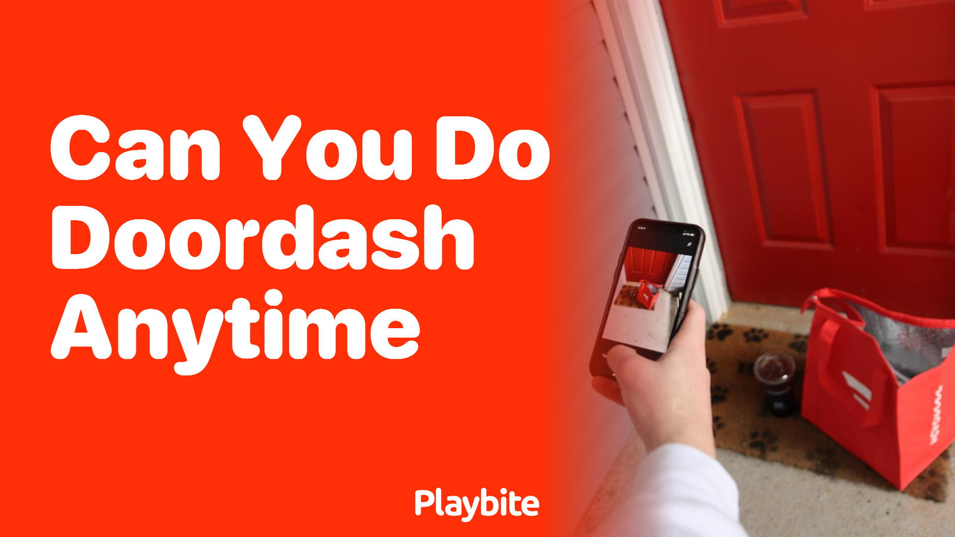 Can You Dash for DoorDash Anytime? Let's Find Out! - Playbite