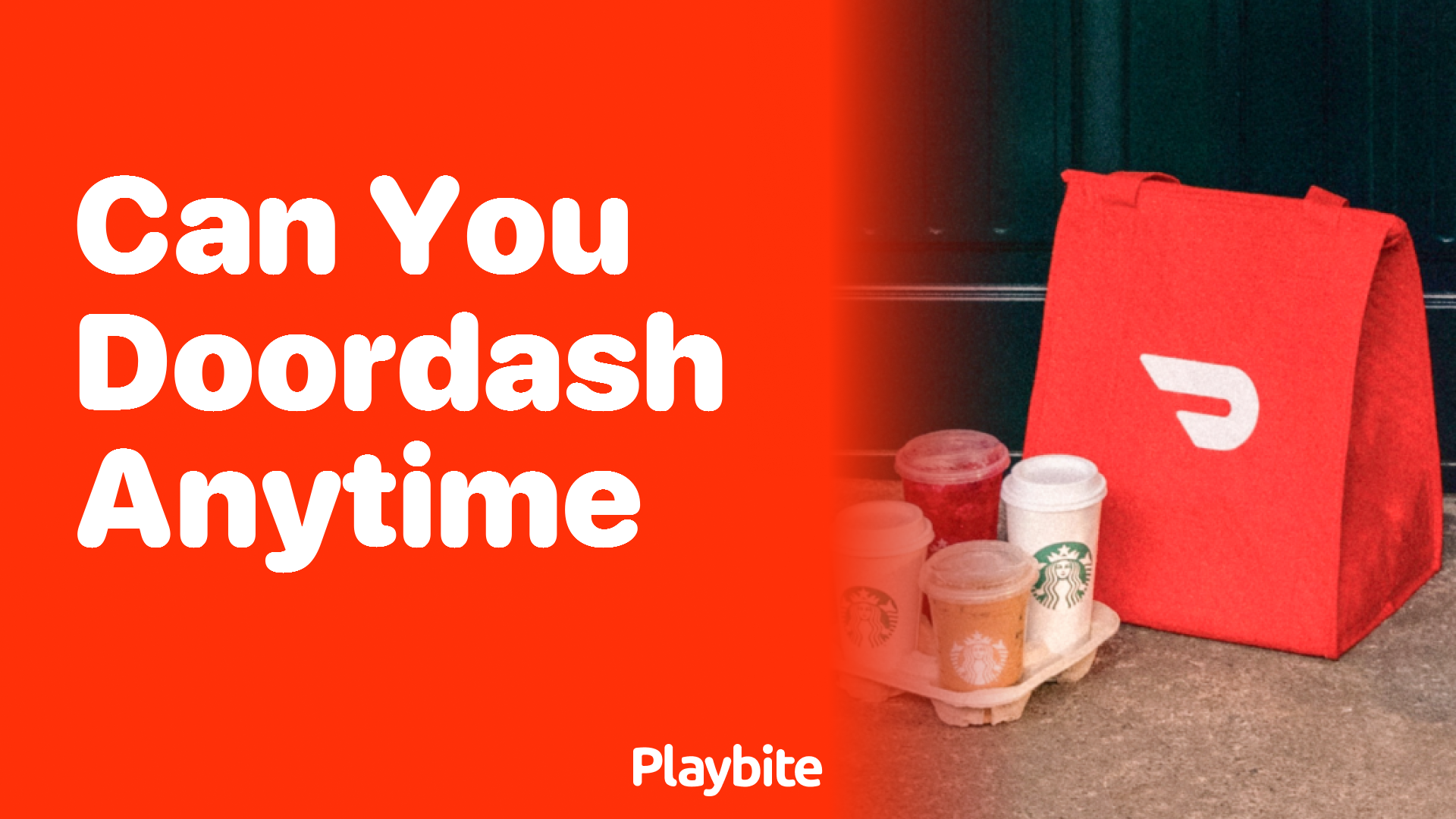 Can You Use DoorDash Anytime for Your Food Delivery Needs? - Playbite