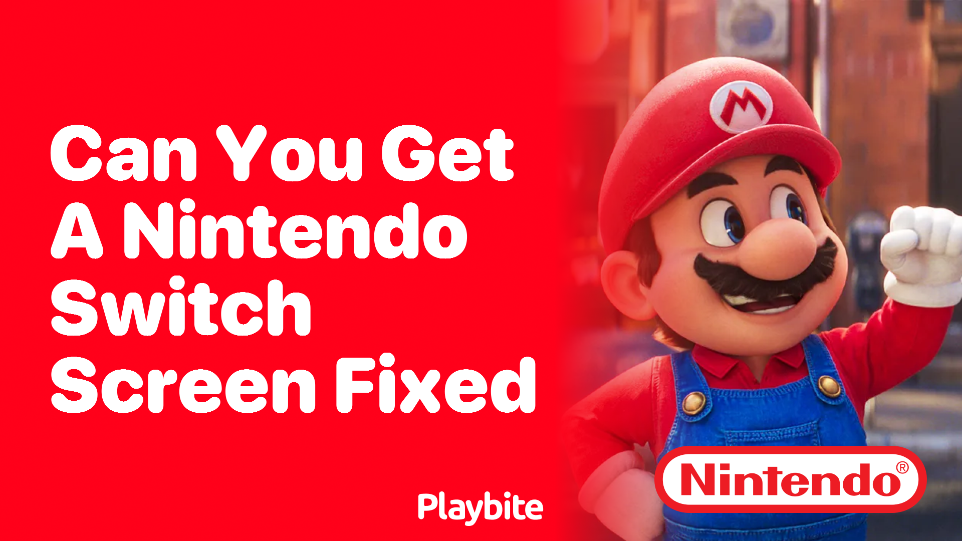 Can You Get a Nintendo Switch Screen Fixed? - Playbite