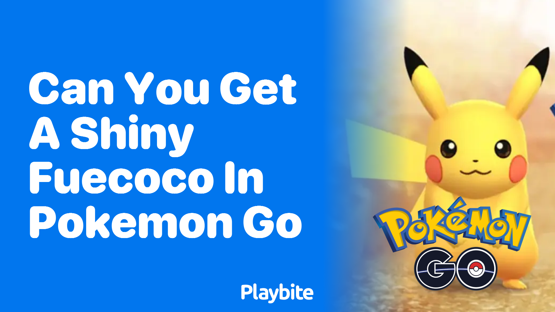 Can You Get a Shiny Fuecoco in Pokemon GO? - Playbite