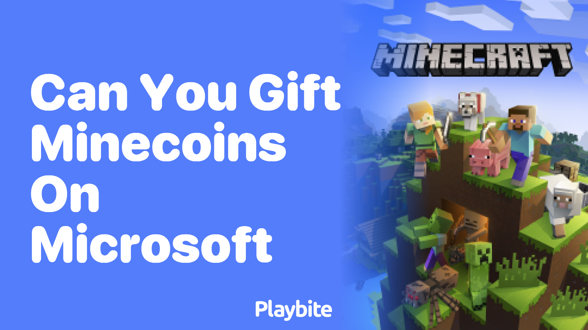 Can You Gift Minecoins on Microsoft? - Playbite