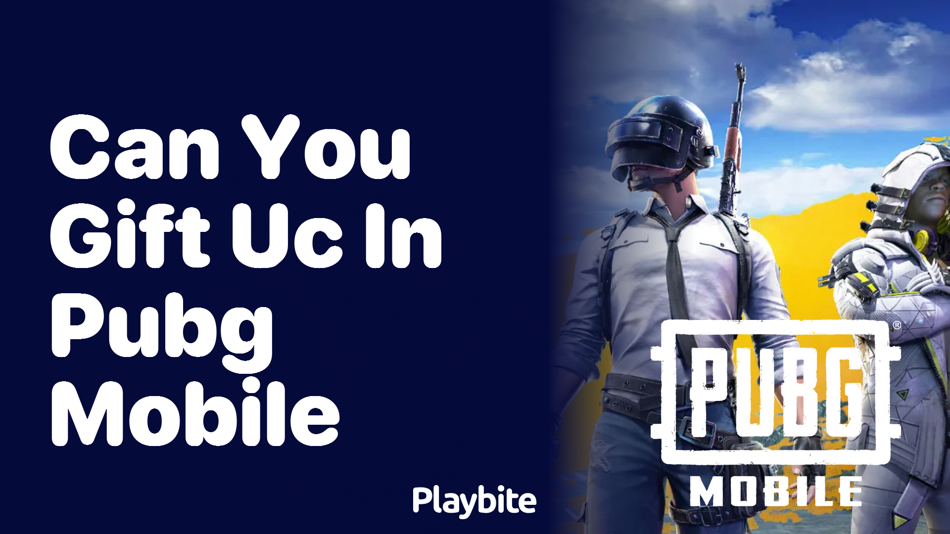 Can You Gift UC in PUBG Mobile? - Playbite