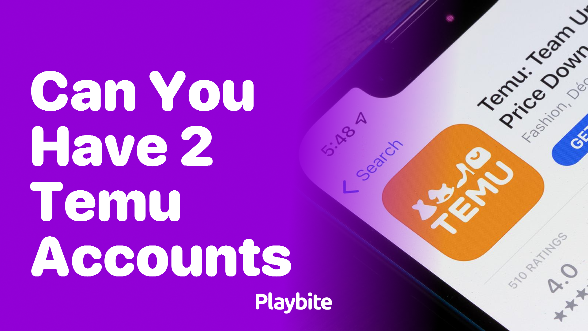 Can You Have 2 Temu Accounts? Find Out Here! - Playbite