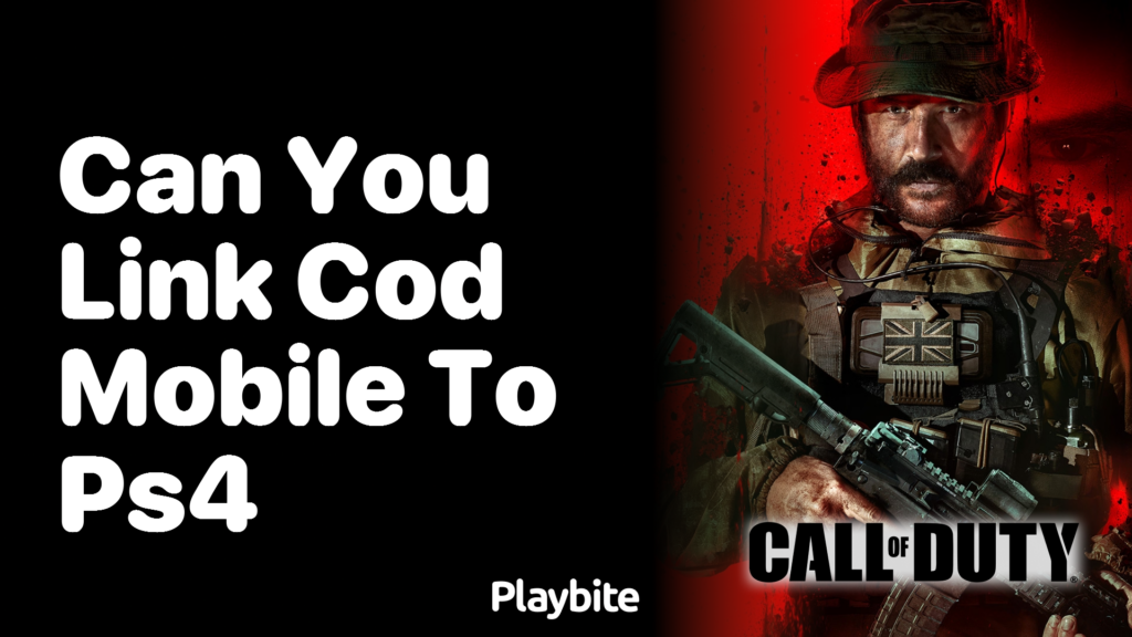 Can You Link COD Mobile to PS4? - Playbite