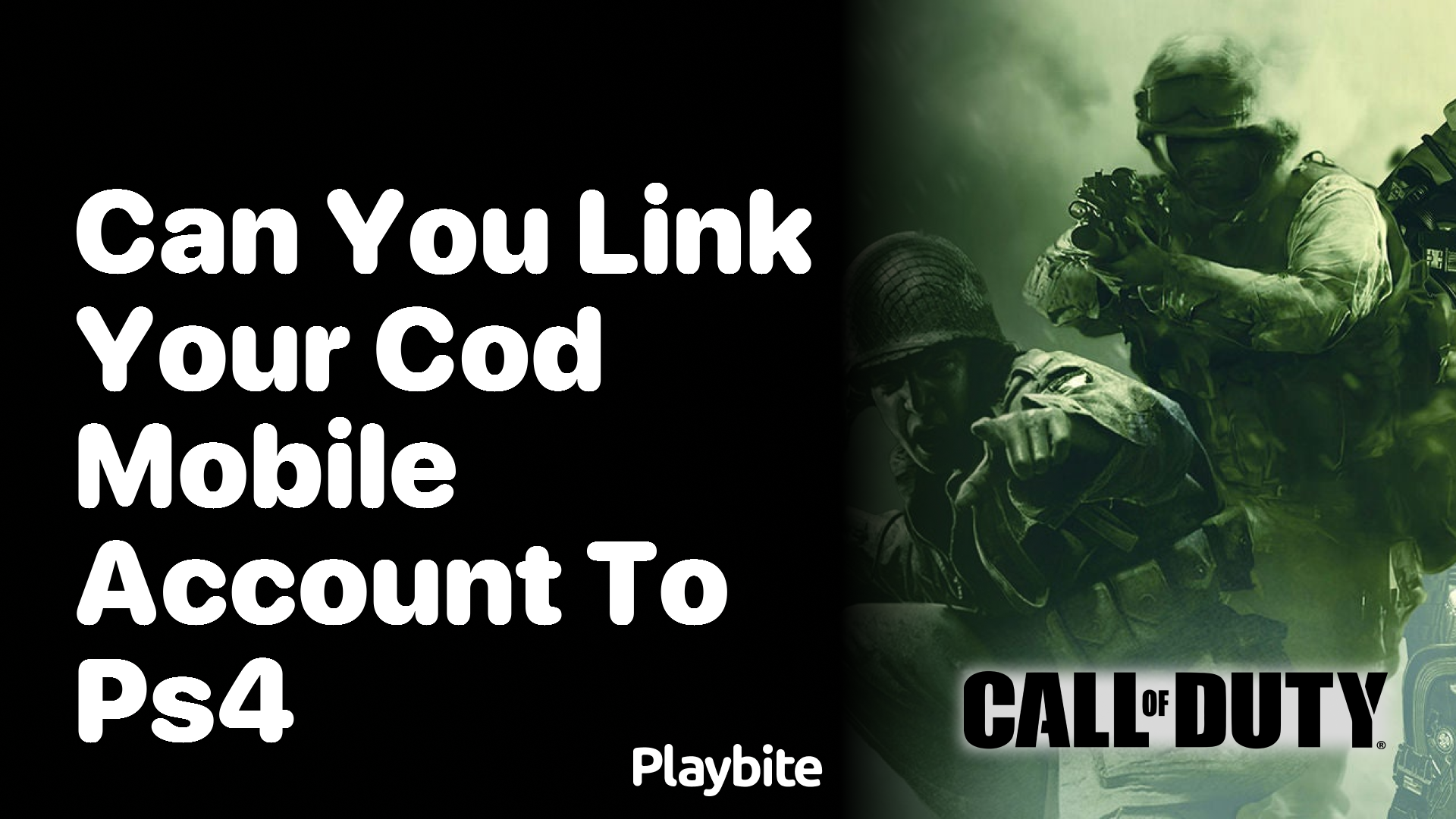 Can You Link Your COD Mobile Account to PS4? - Playbite