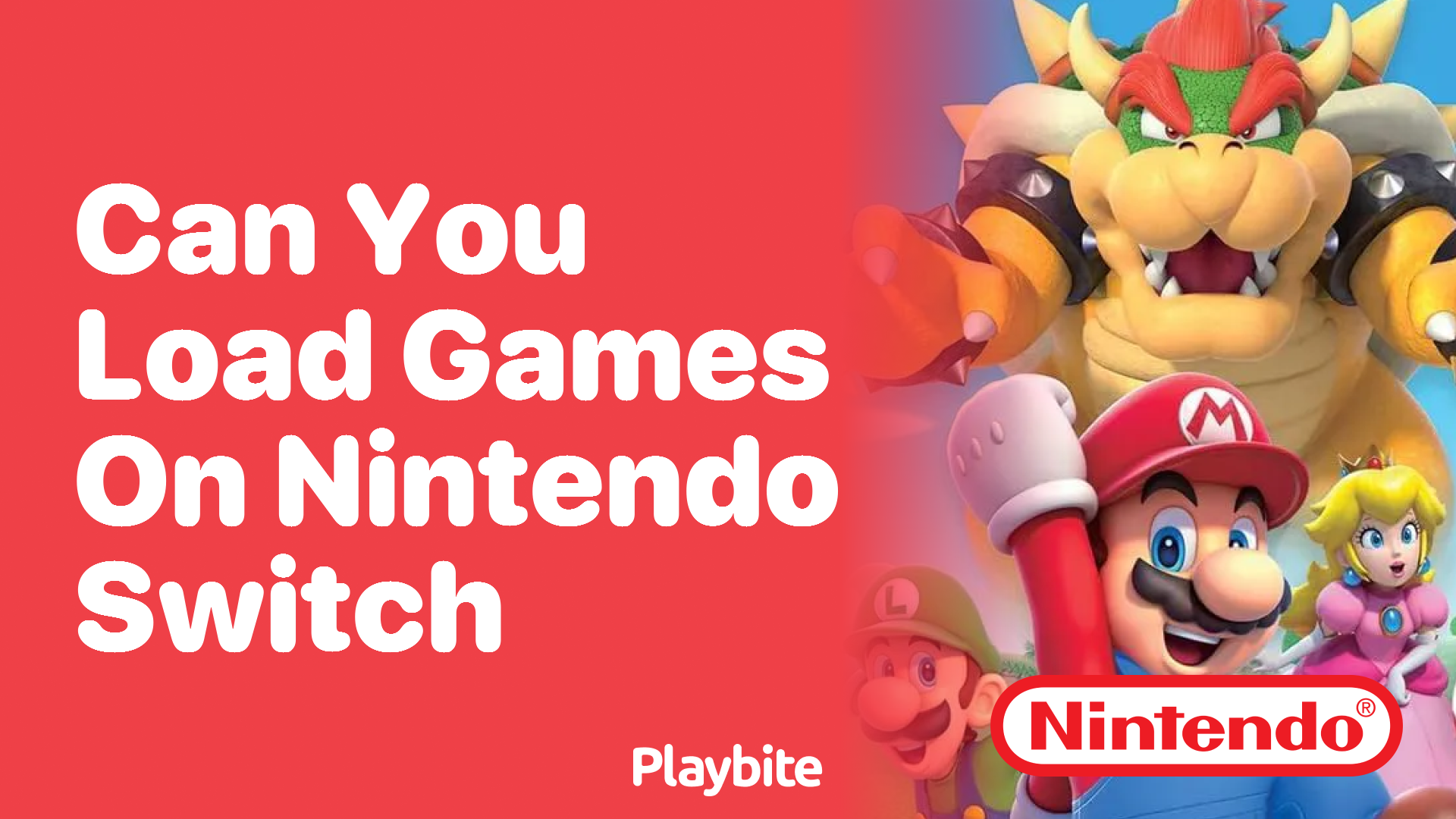 Can You Load Games on Nintendo Switch? - Playbite