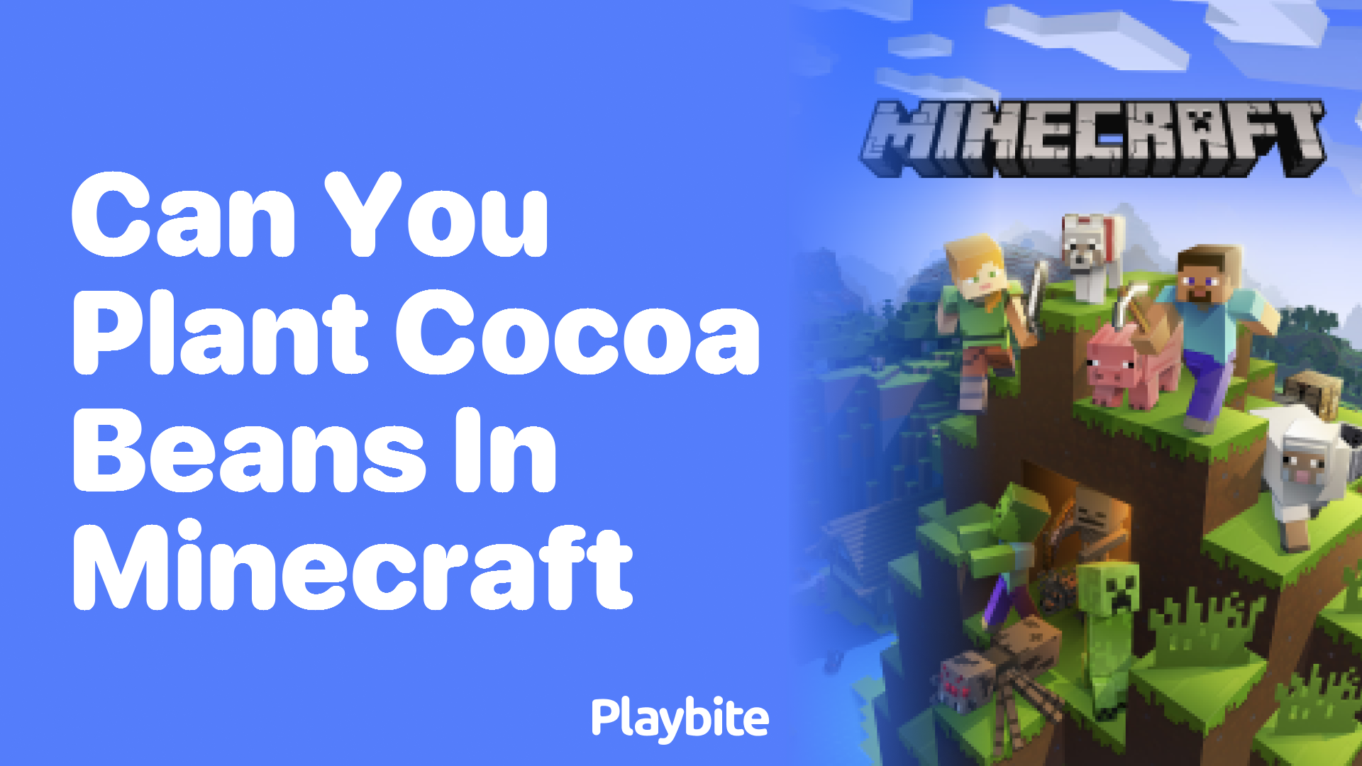 Can You Plant Cocoa Beans in Minecraft? Unlocking the Secret! - Playbite