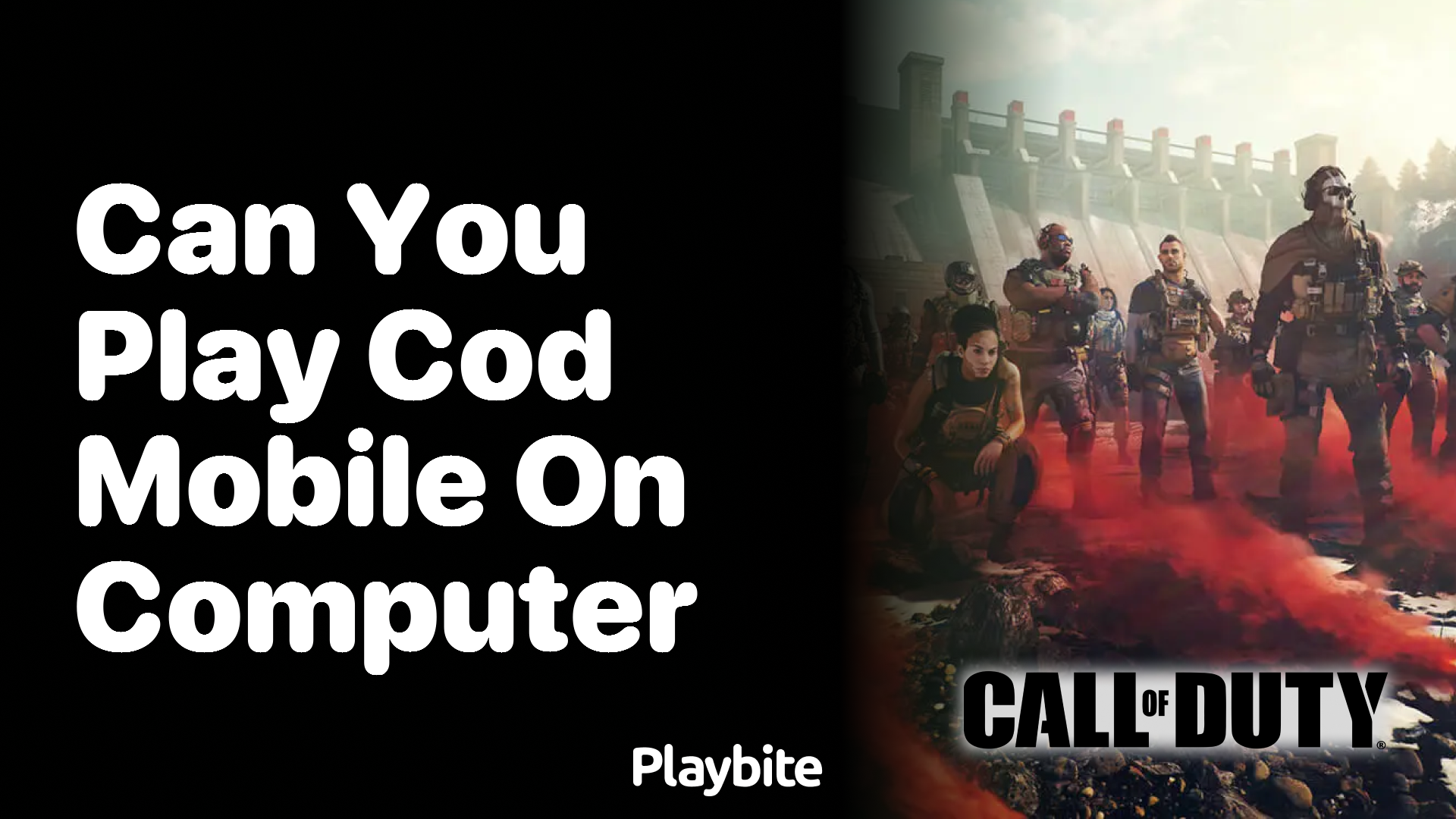 Can You Play COD Mobile on Your Computer? - Playbite