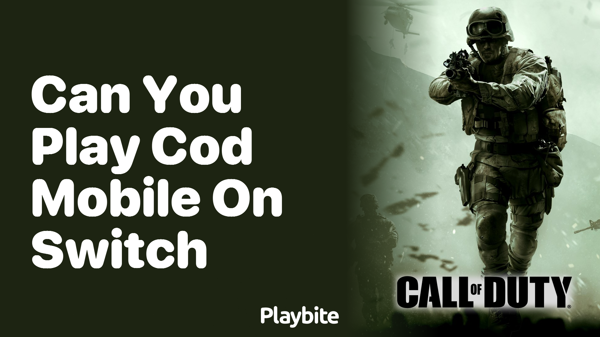 Can You Play COD Mobile on Switch? Find Out Here! - Playbite
