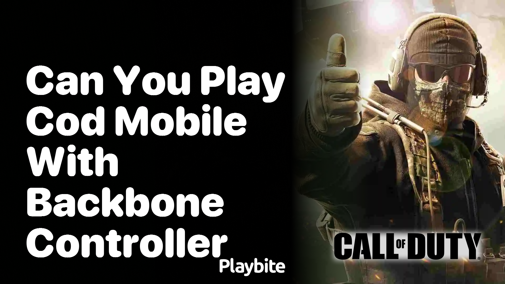 Can You Play COD Mobile with Backbone Controller? - Playbite