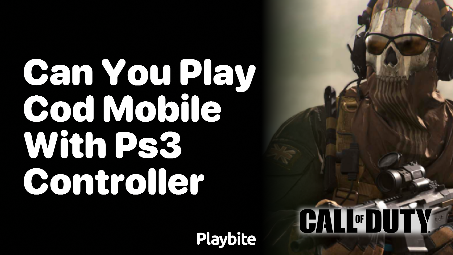 Can You Play COD Mobile with a PS3 Controller? - Playbite