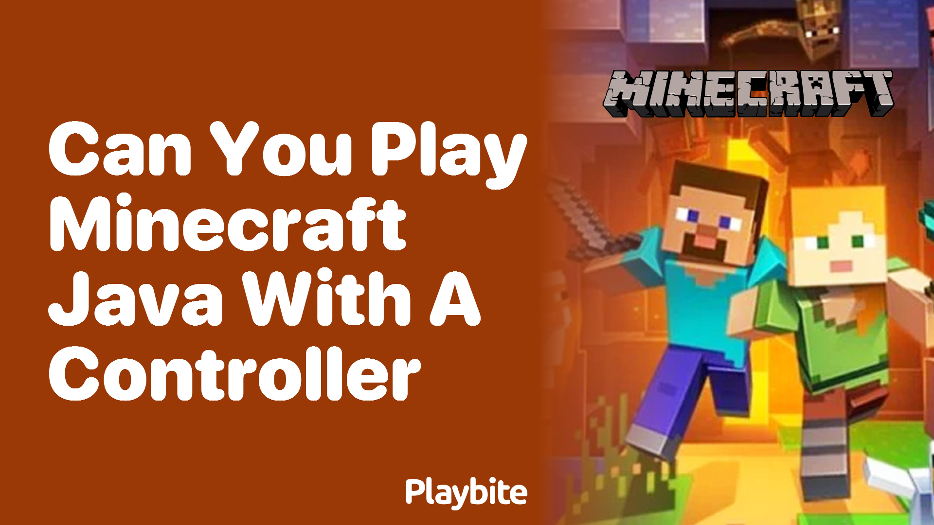 Can You Play Minecraft Java with a Controller? - Playbite