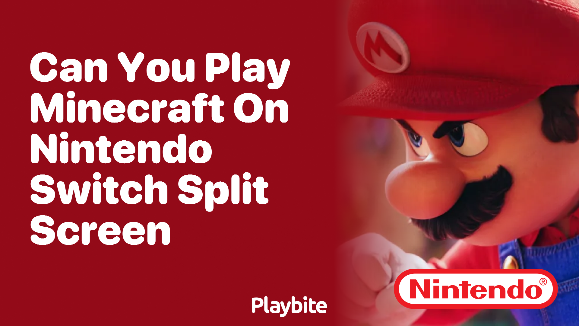 Can You Play Minecraft on Nintendo Switch Split Screen? - Playbite