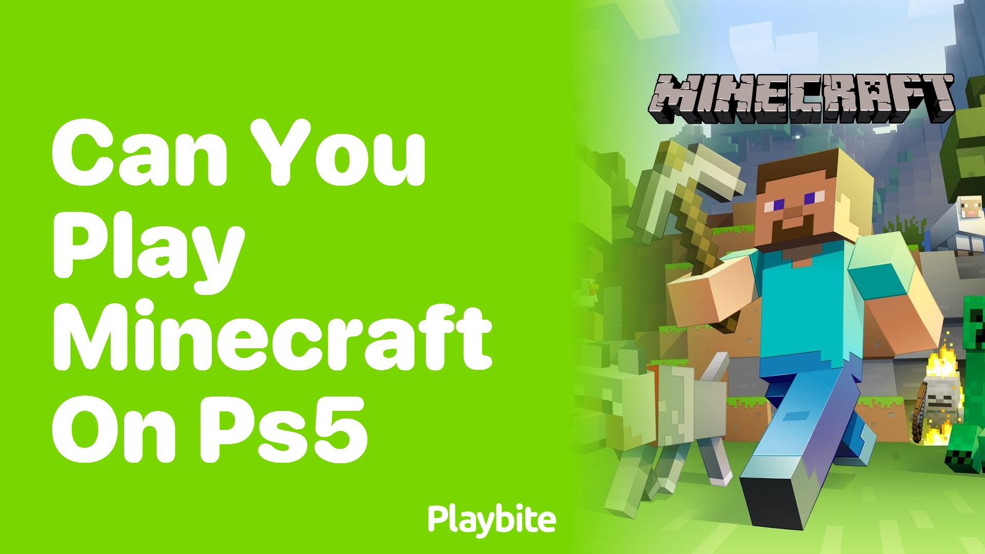 Can You Play Minecraft on PS5? Discover the Answer Now! - Playbite
