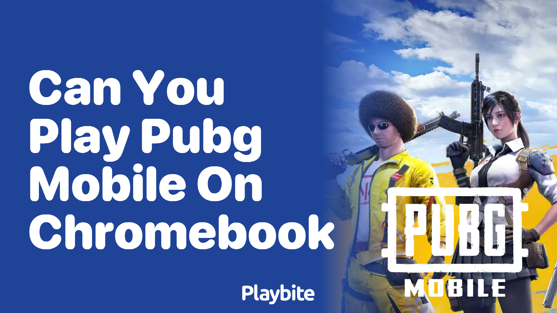 Can You Play PUBG Mobile on Chromebook? - Playbite