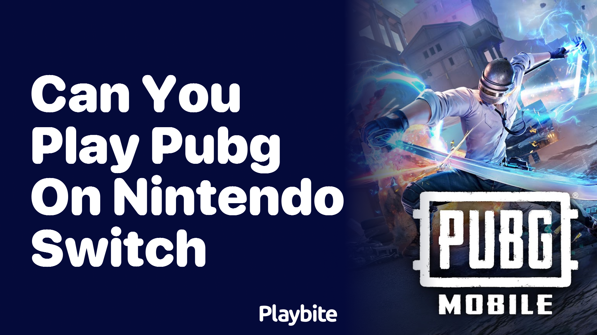 Can You Play PUBG on Nintendo Switch? - Playbite