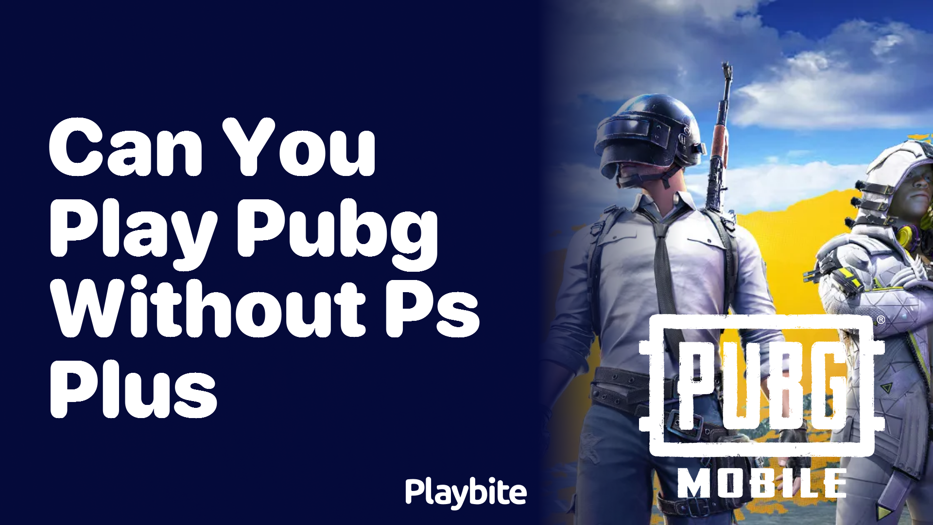 Can You Play PUBG Without PS Plus? Unveiling the Answer! - Playbite