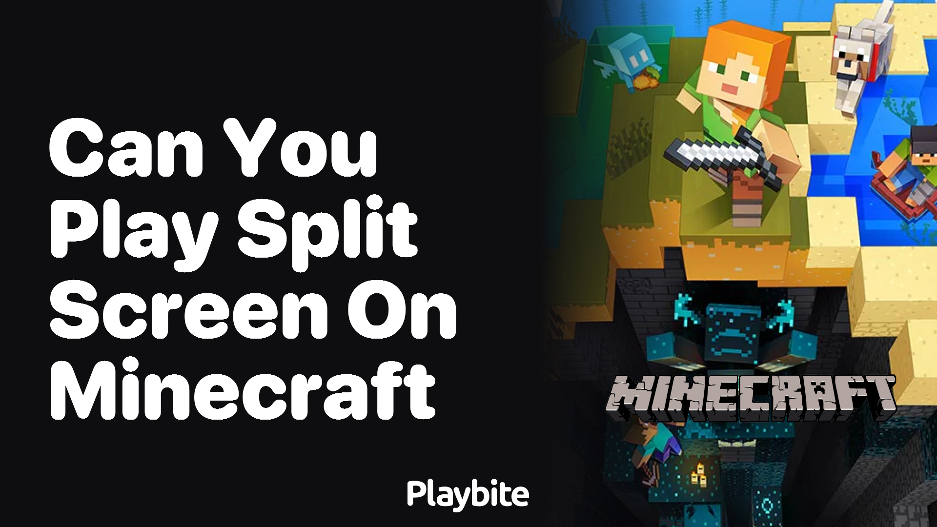 Can You Play Split Screen on Minecraft? - Playbite