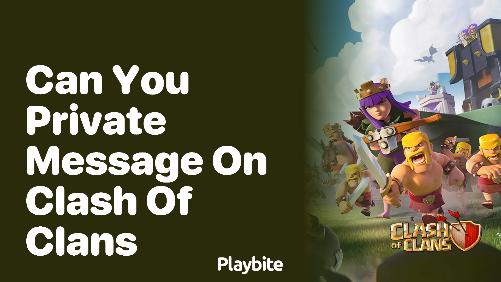 Can You Send Private Messages in Clash of Clans? - Playbite