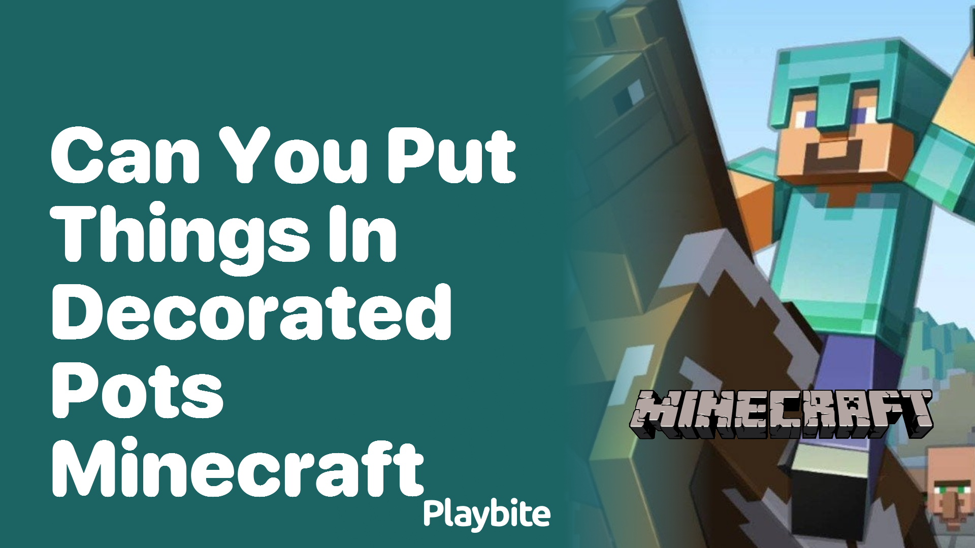 Can You Put Things in Decorated Pots in Minecraft? - Playbite
