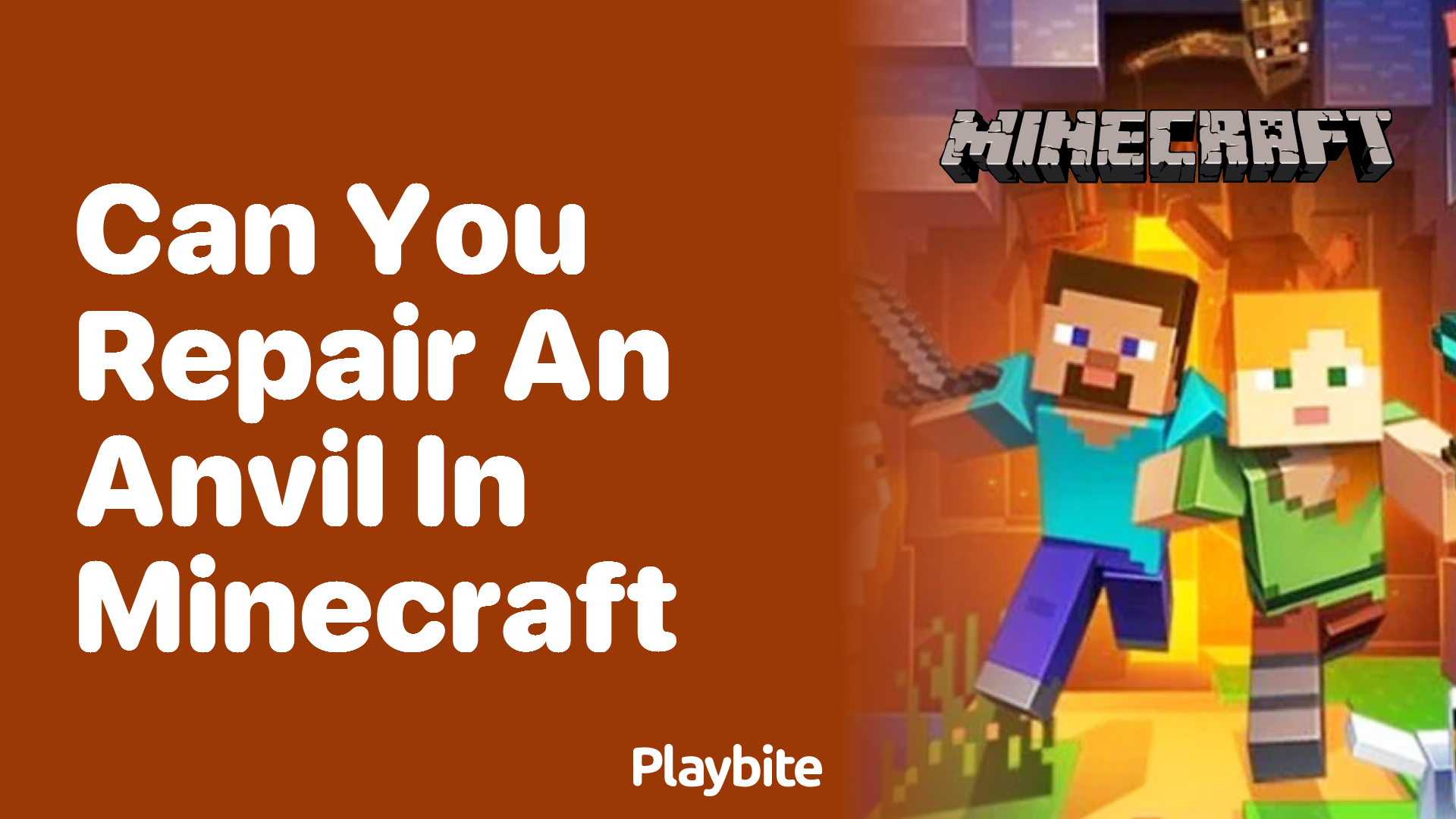 Can You Repair an Anvil in Minecraft? Let's Find Out! - Playbite
