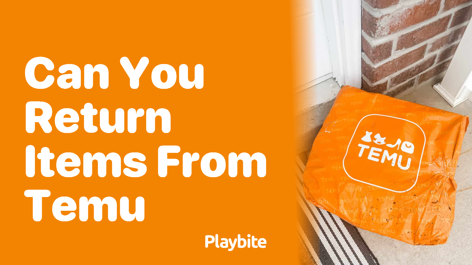 Can You Return Items from Temu? - Playbite