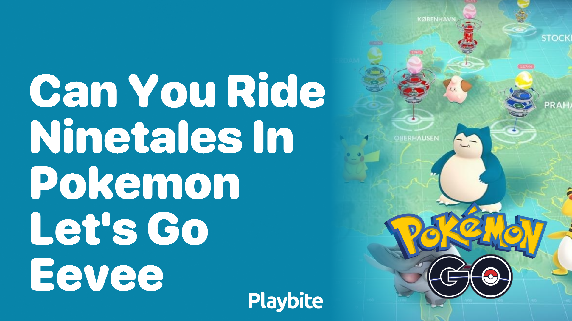 Can You Ride Ninetales in Pokemon Let's Go, Eevee? - Playbite