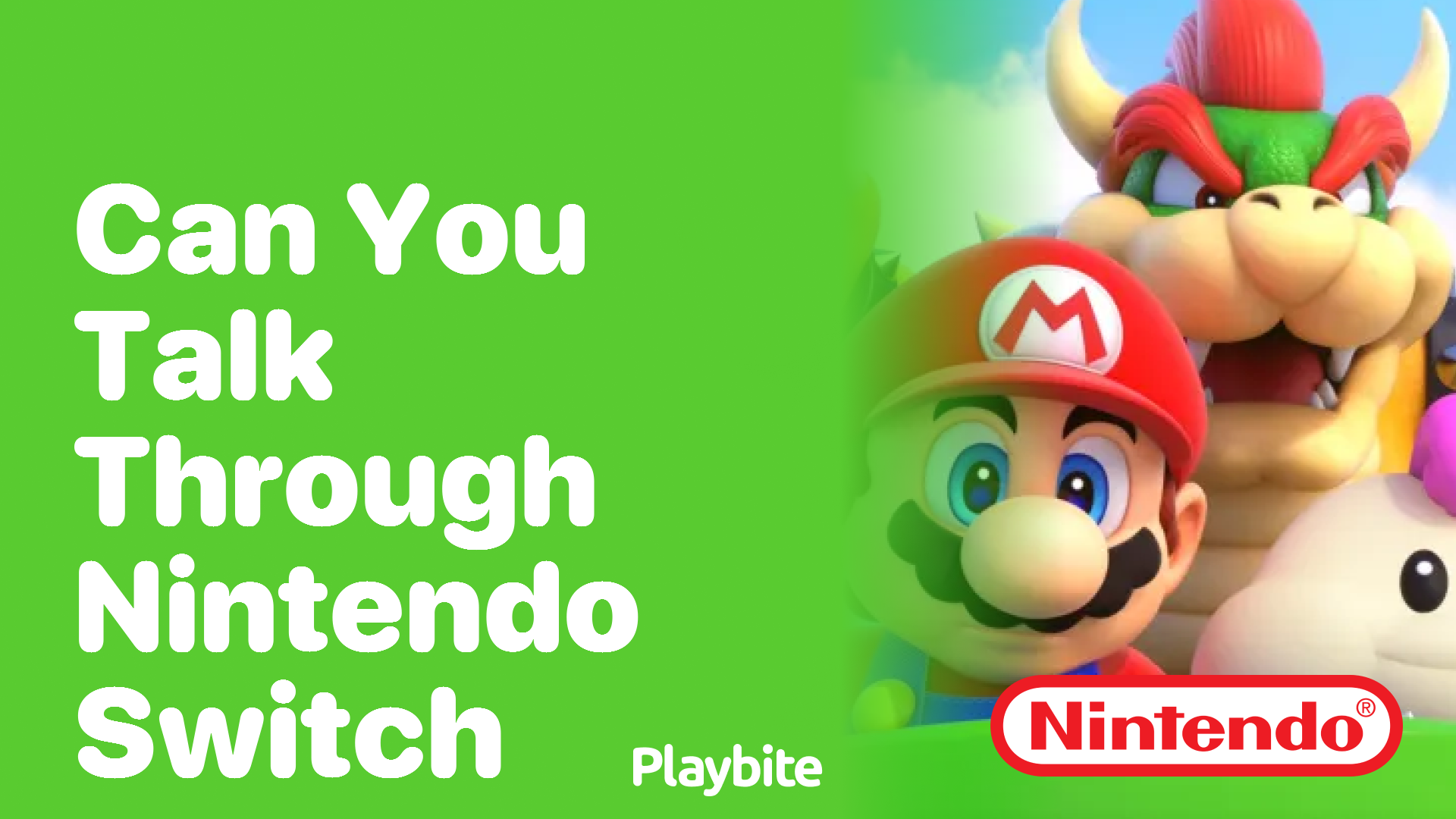 Can You Talk Through the Nintendo Switch? - Playbite