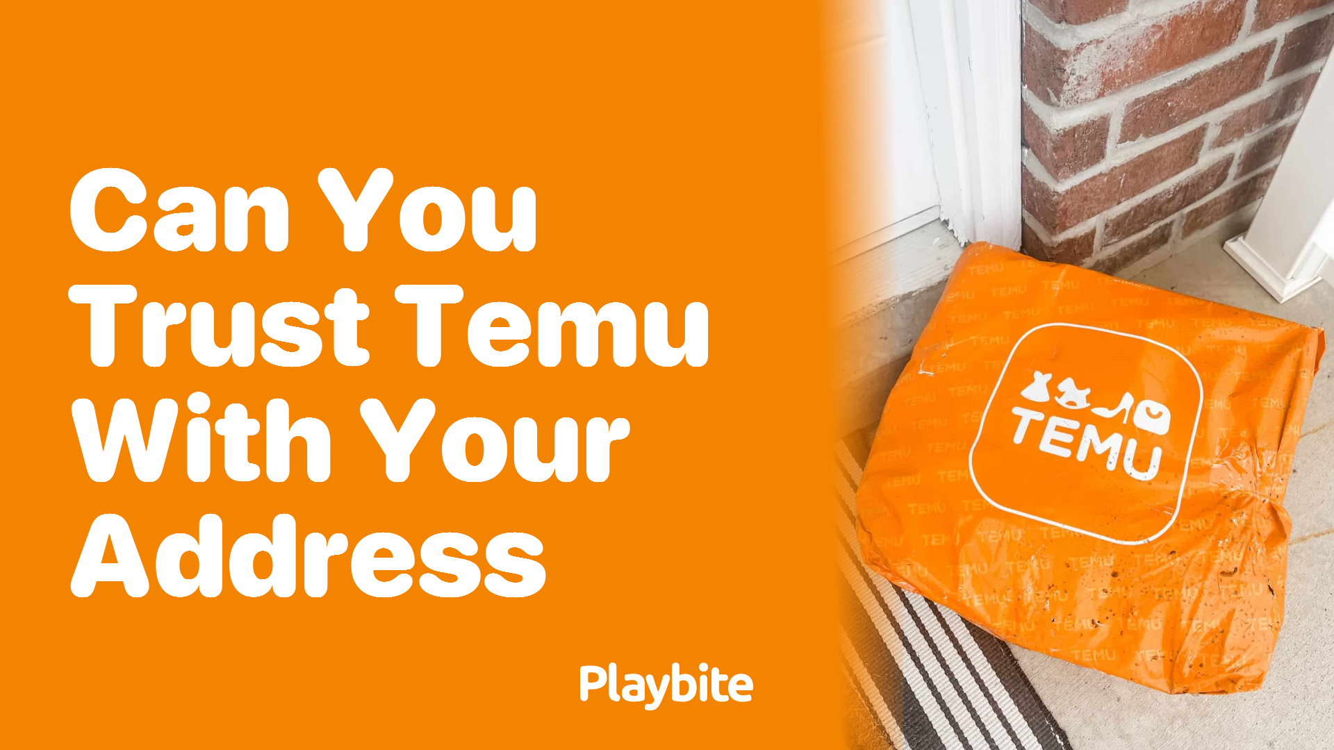 Can You Trust Temu with Your Address? Let's Dive In - Playbite