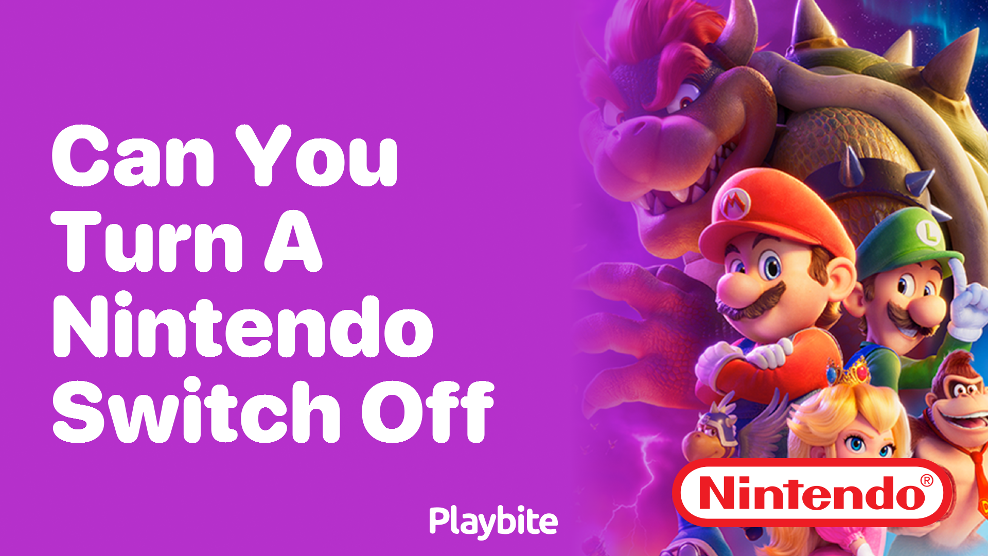 Can You Turn a Nintendo Switch Off? - Playbite