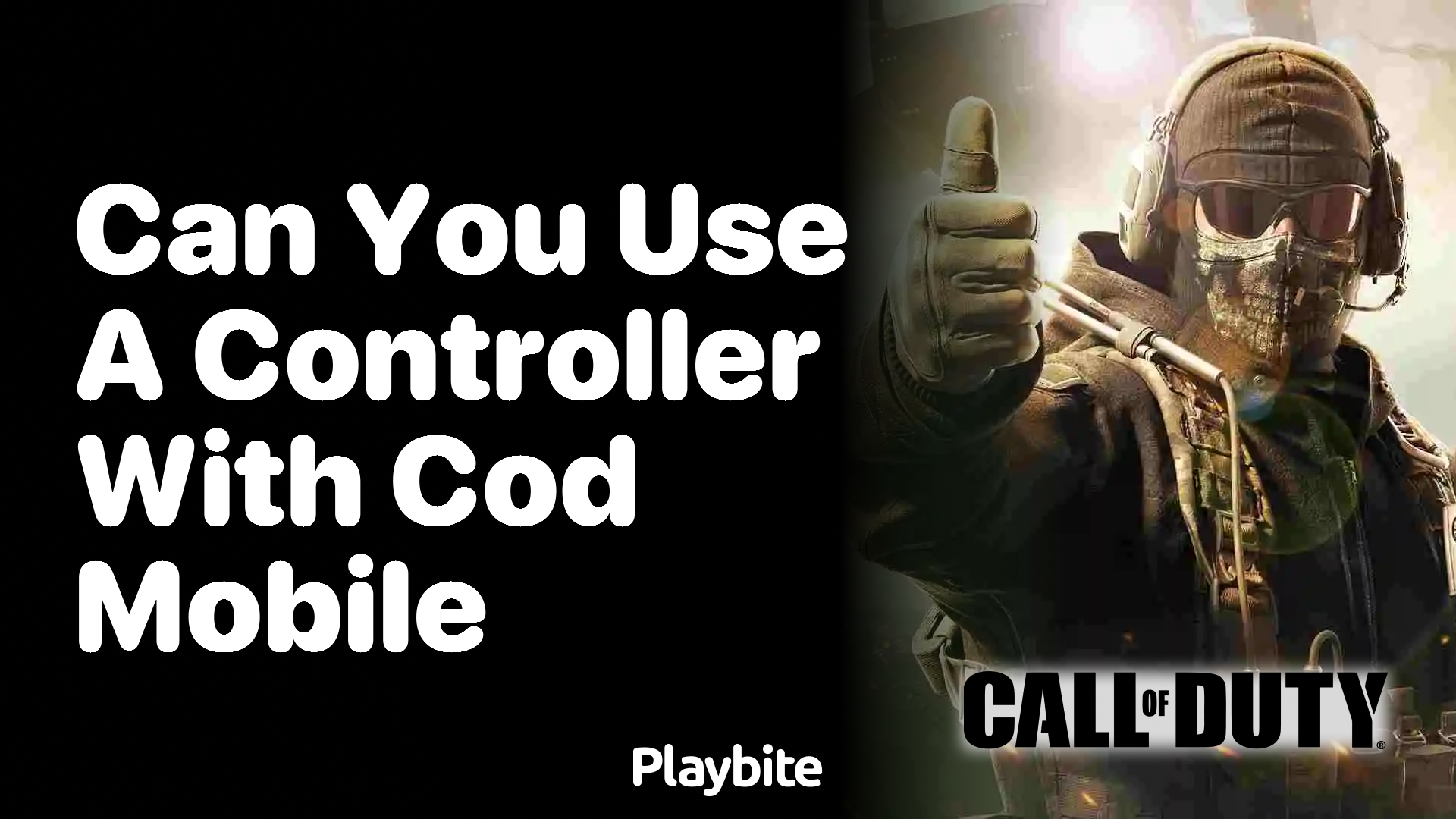 Can You Use a Controller with COD Mobile? Discover the Answer! - Playbite