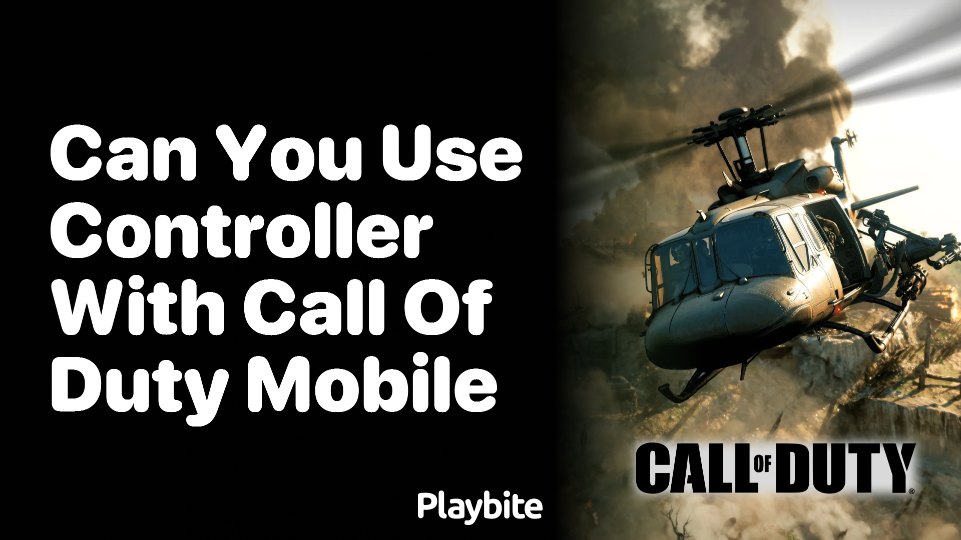 Can You Use A Controller With Call Of Duty Mobile Playbite