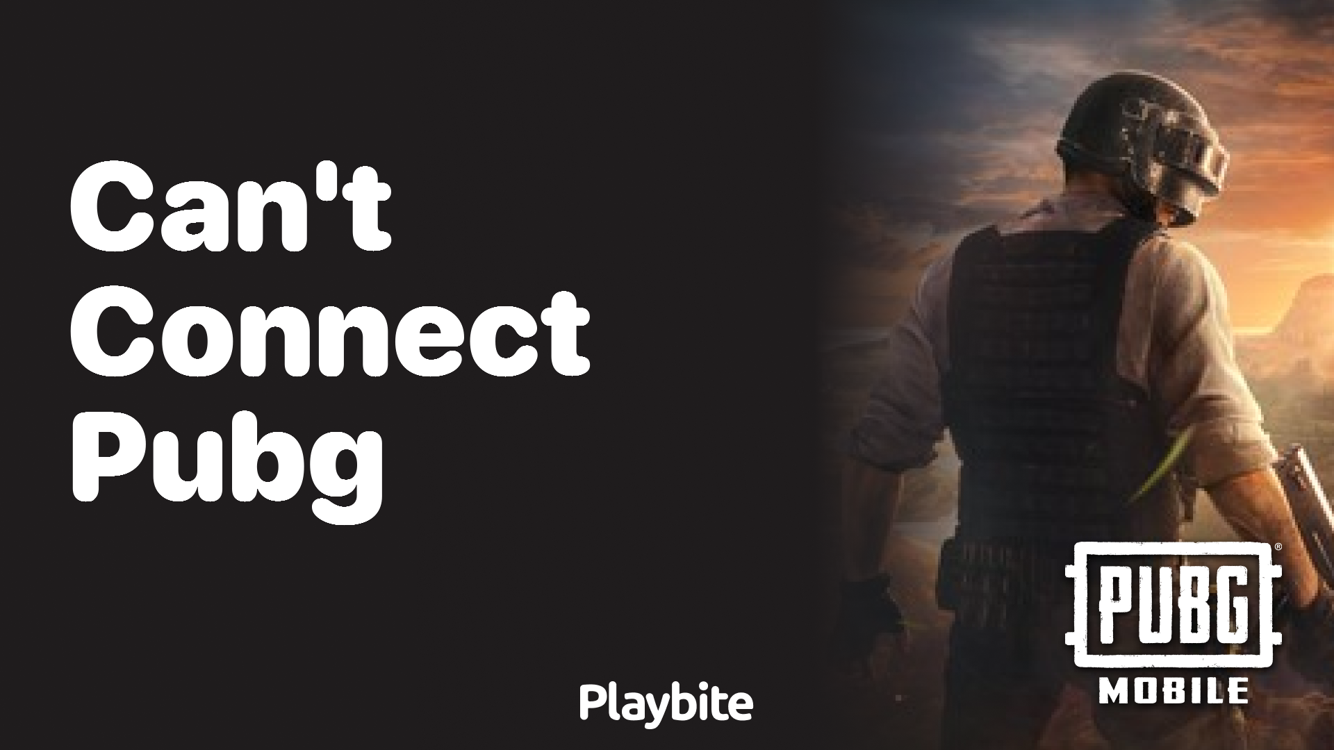 Can't Connect to PUBG Mobile? Here's What You Should Know - Playbite