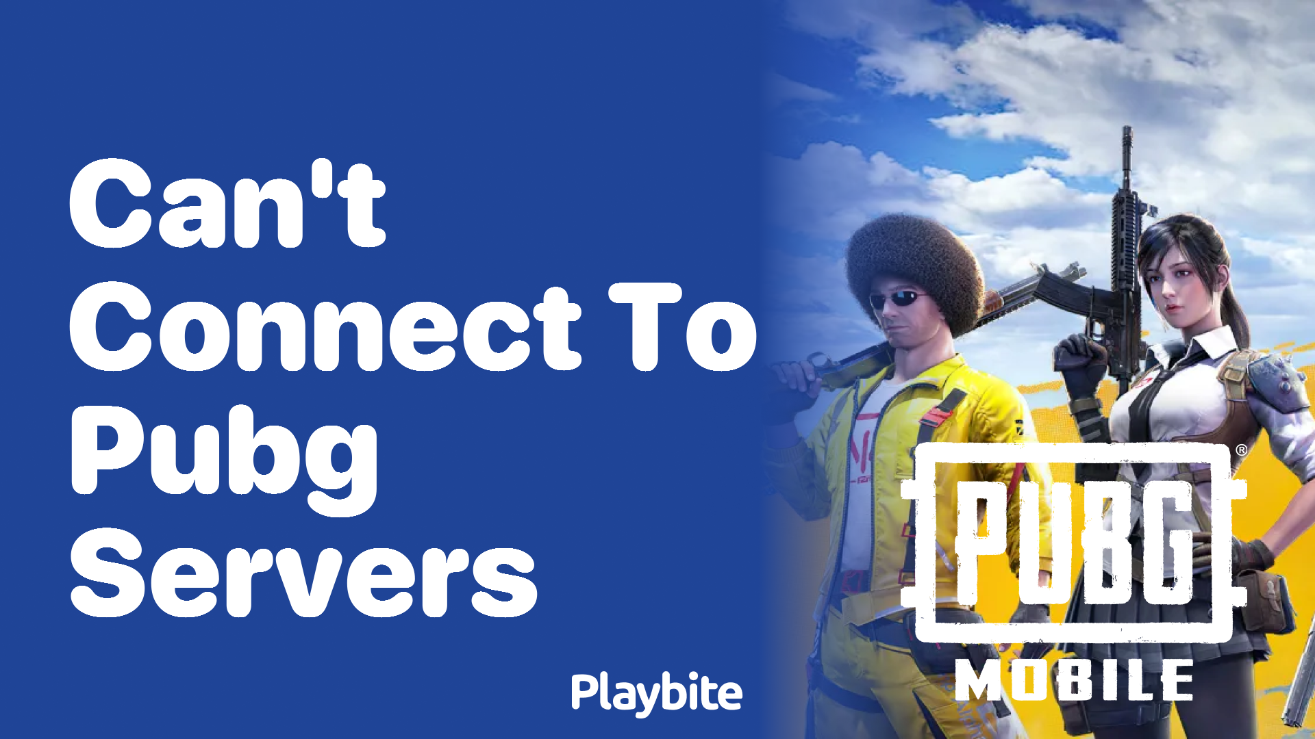 Can't Connect to PUBG Servers? Here's What You Need to Know - Playbite