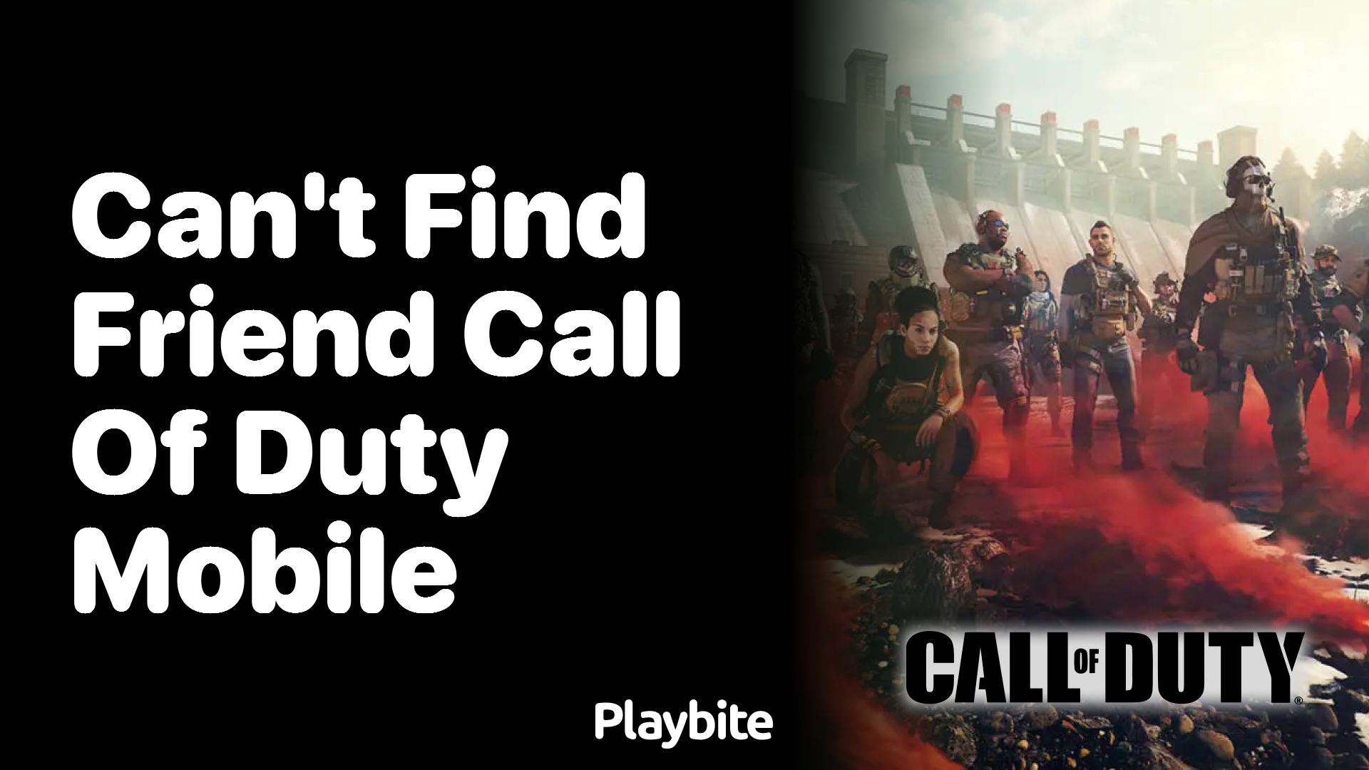 Can't Find Your Friend in Call of Duty Mobile? Here's What to Do - Playbite