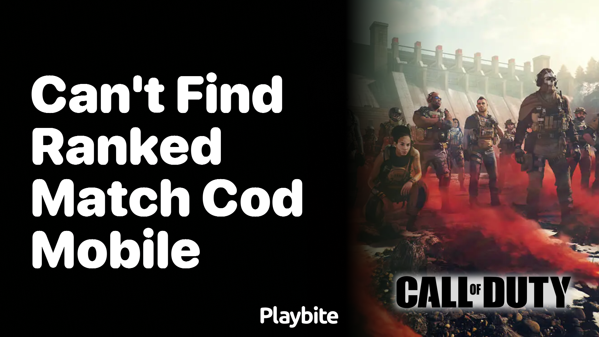 Can't Find a Ranked Match in COD Mobile? Here's Why! - Playbite