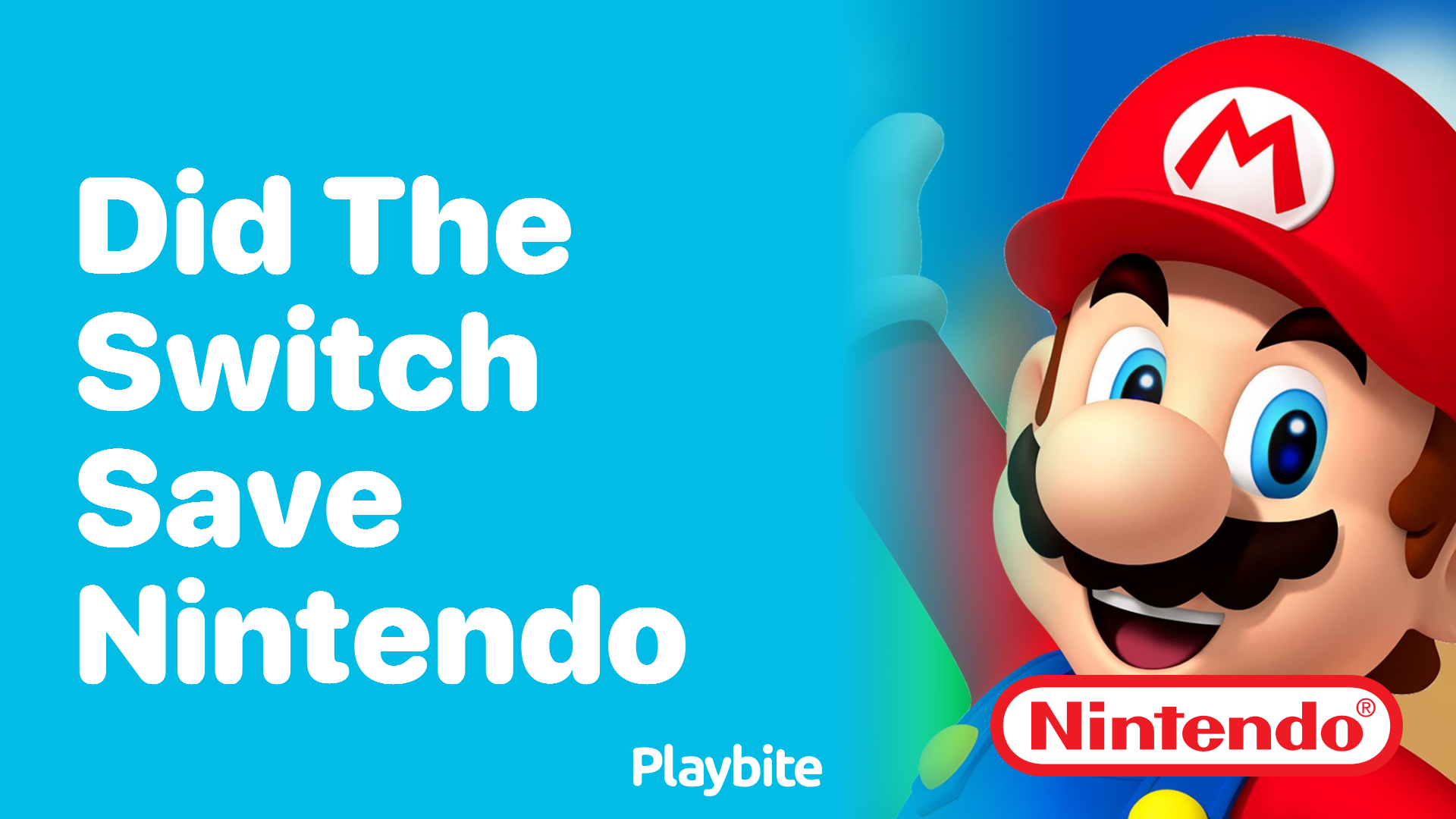 Did the Switch Save Nintendo? - Playbite