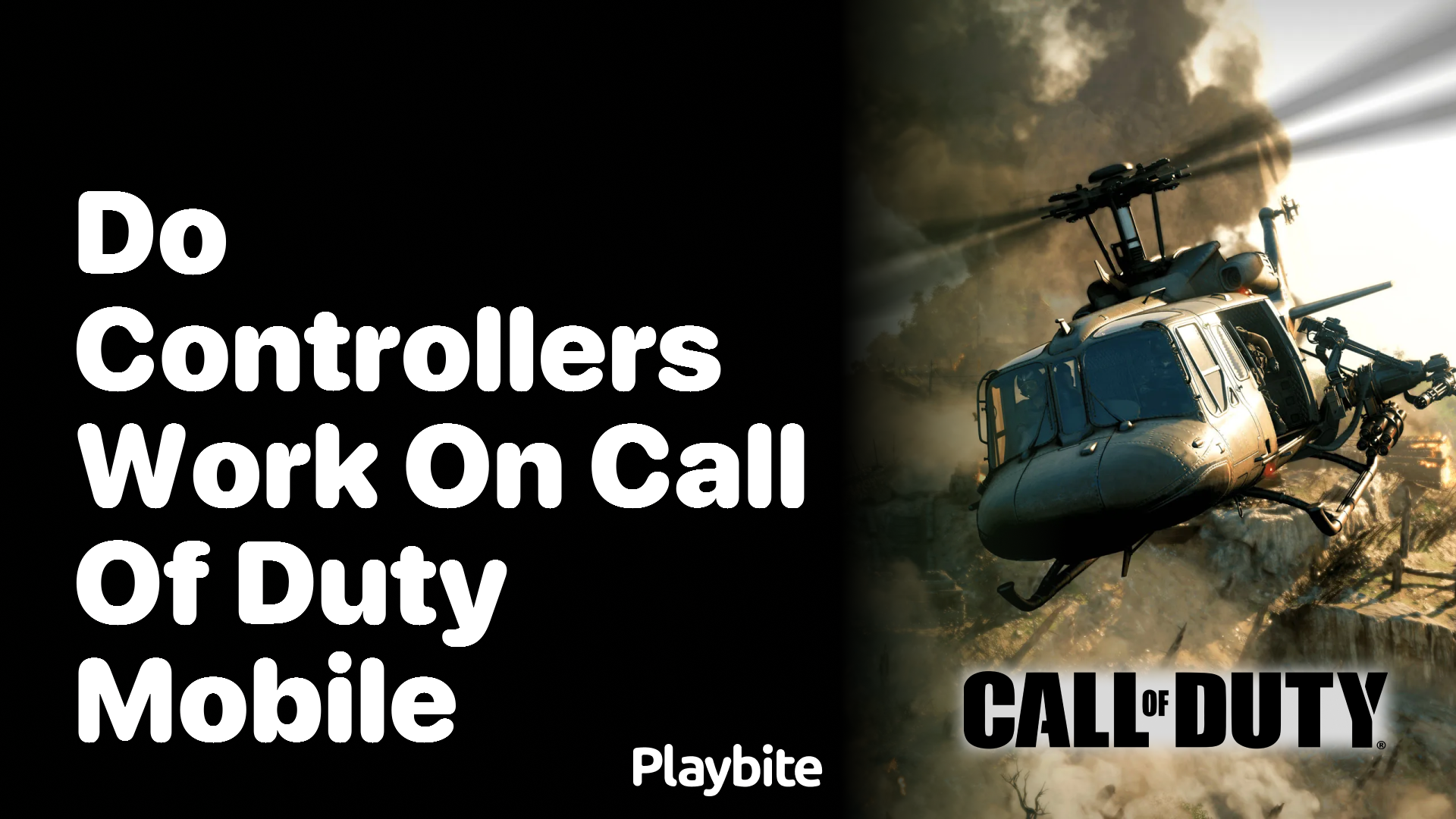 Do Controllers Work on Call of Duty Mobile? - Playbite