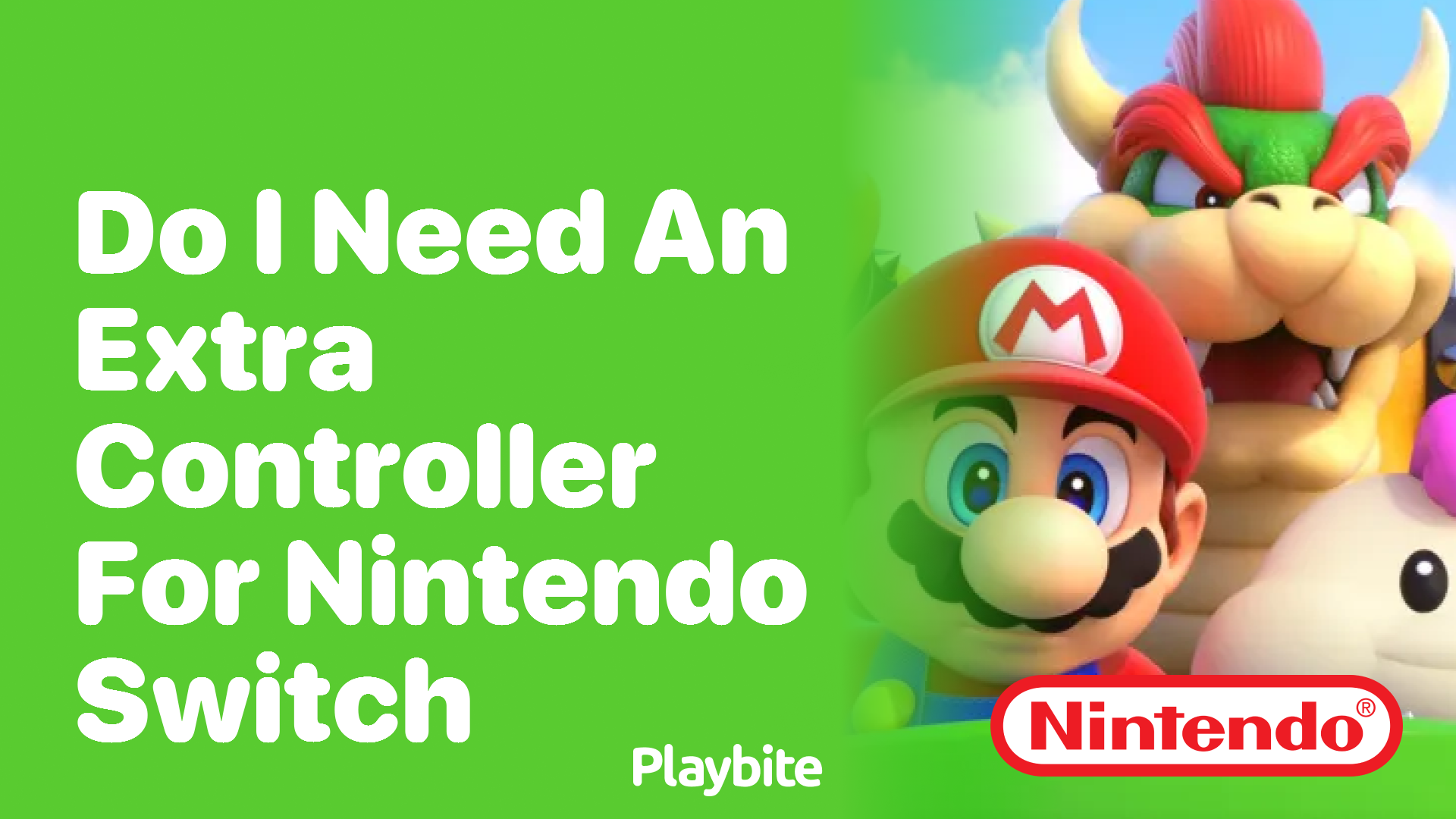 Do I Need an Extra Controller for Nintendo Switch? - Playbite