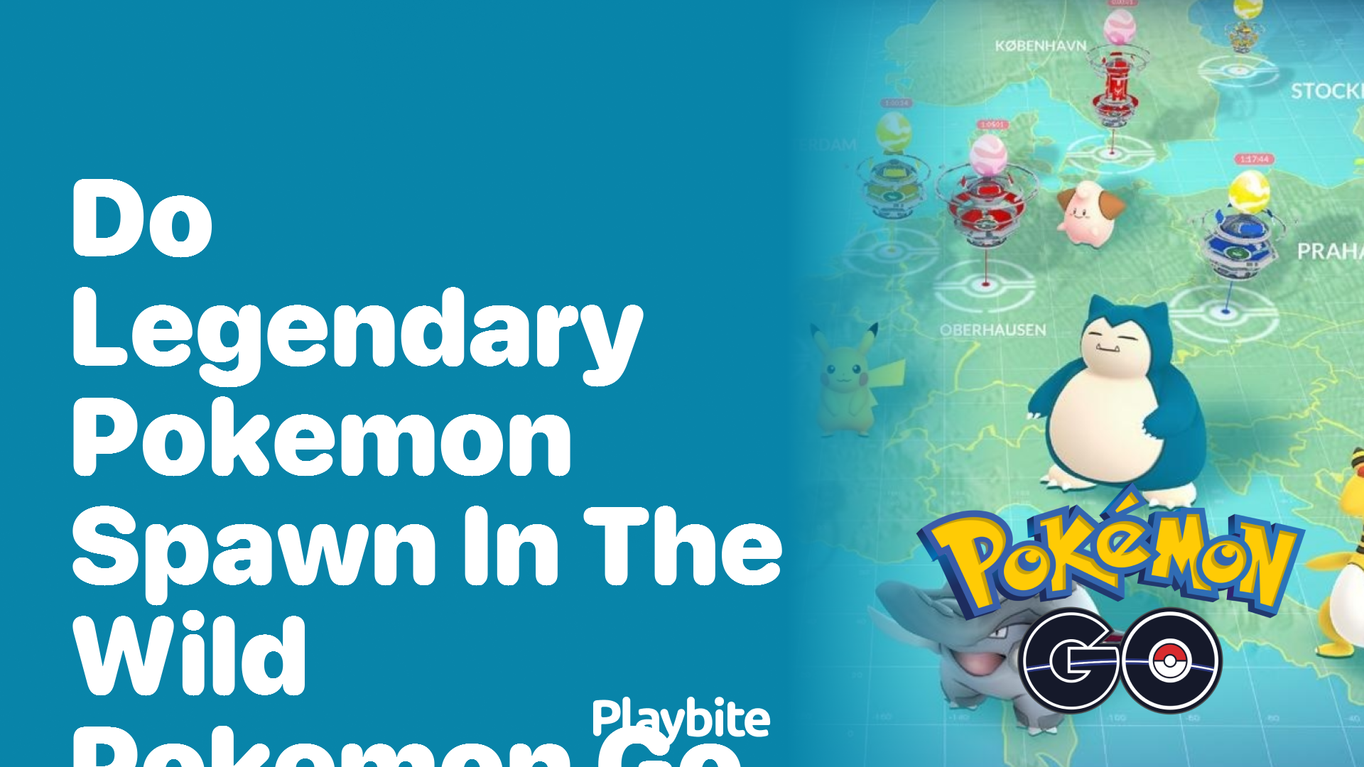 Do Legendary Pokemon Spawn in the Wild in Pokemon GO? - Playbite