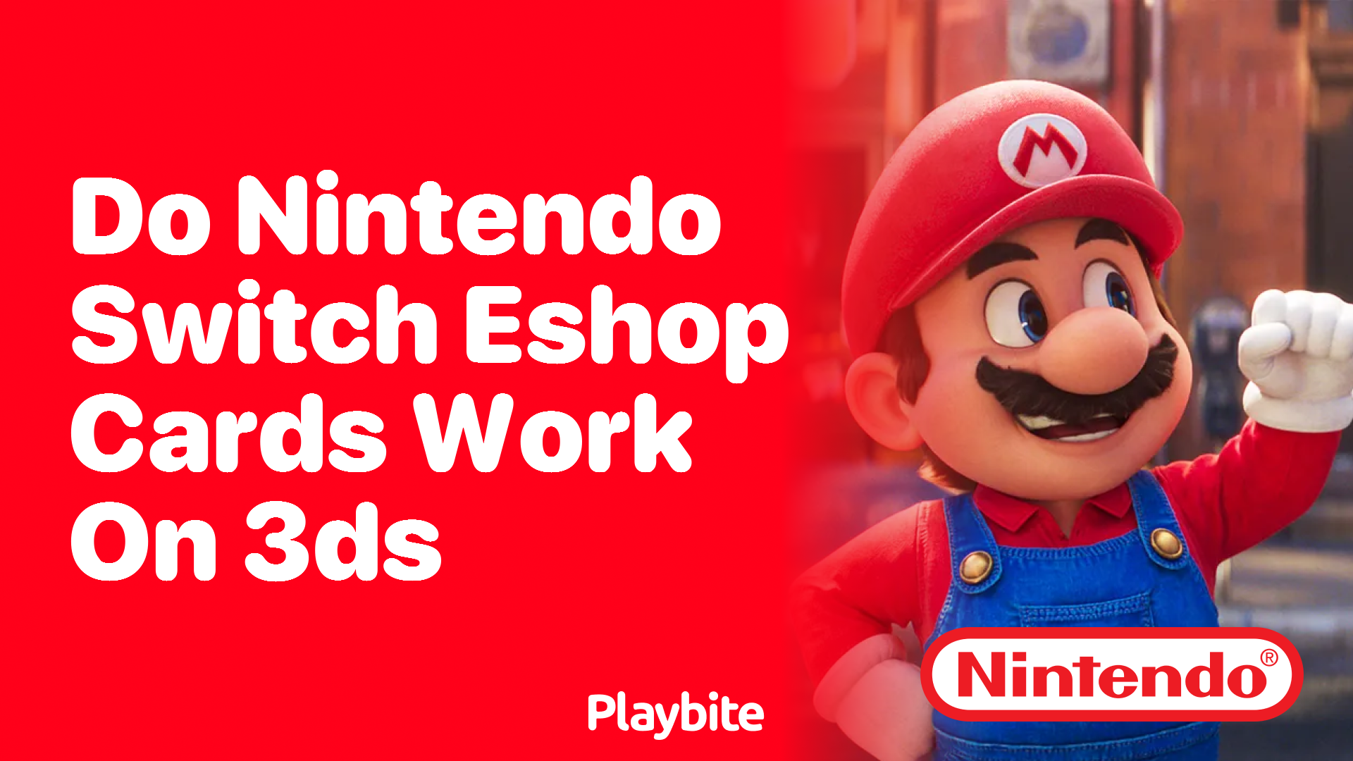 Do Nintendo Switch eShop Cards Work on 3DS? - Playbite