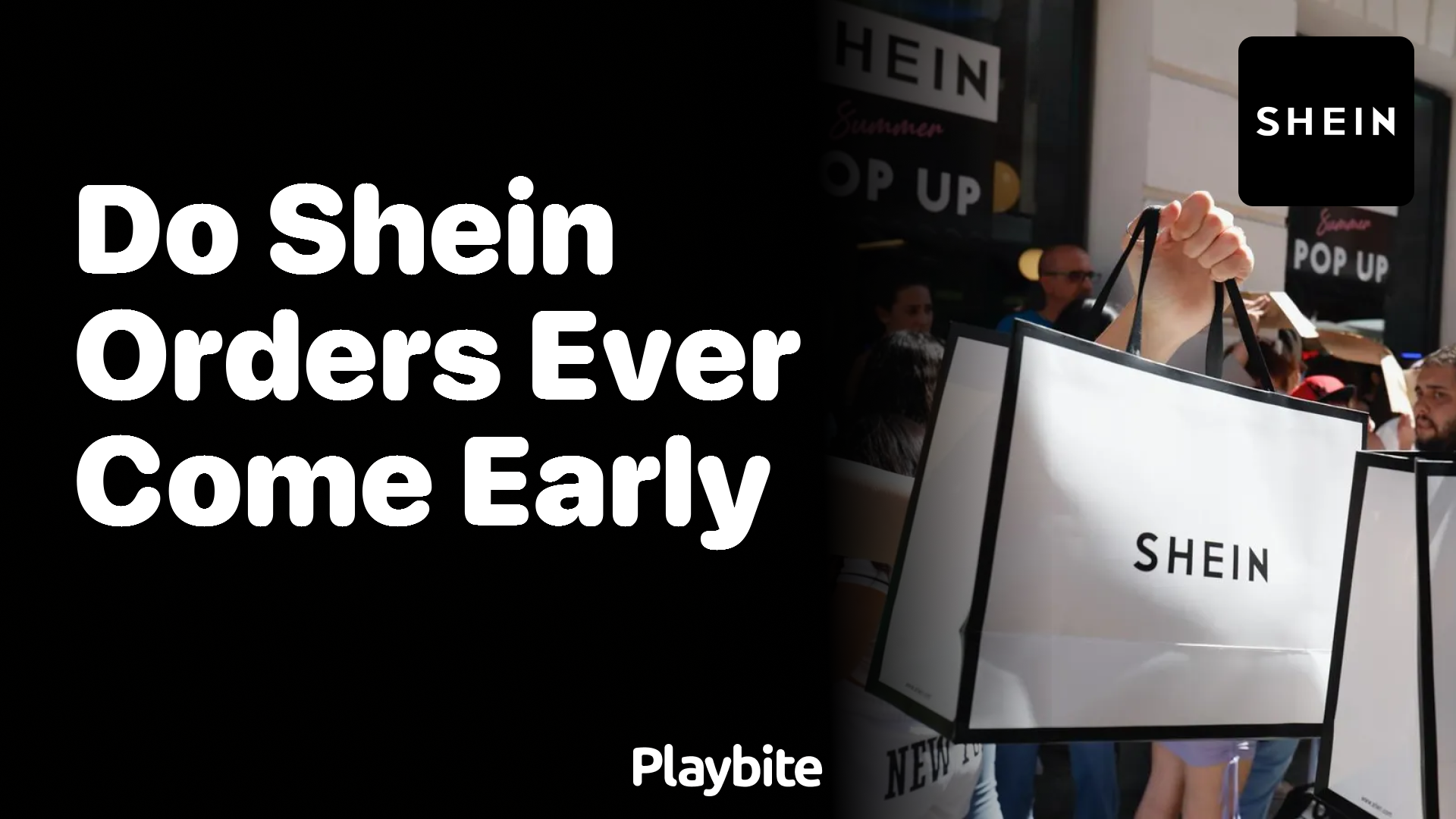 Do SHEIN Orders Ever Arrive Early? - Playbite