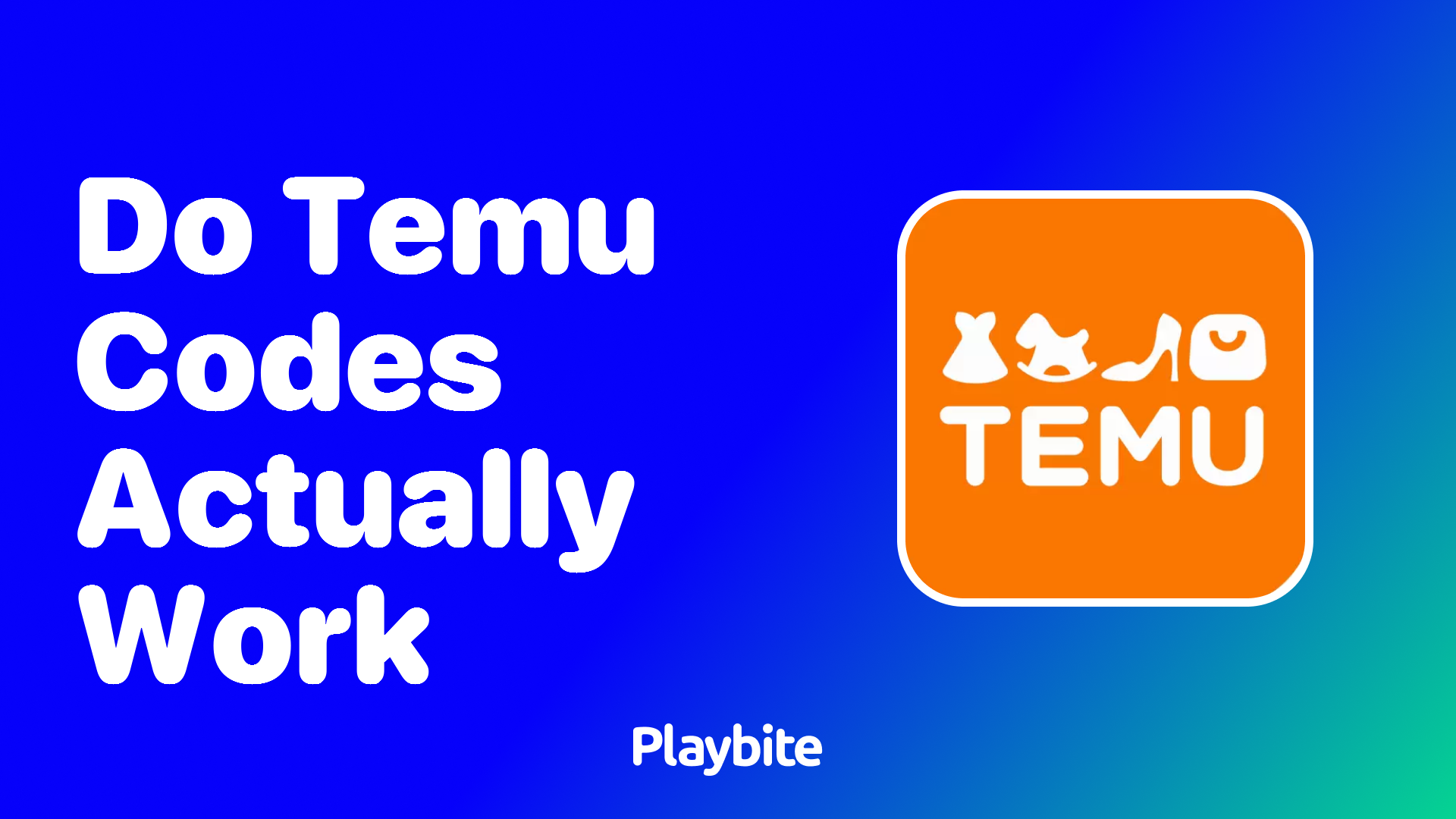 Do Temu Codes Actually Work? Let's Unpack the Mystery! - Playbite
