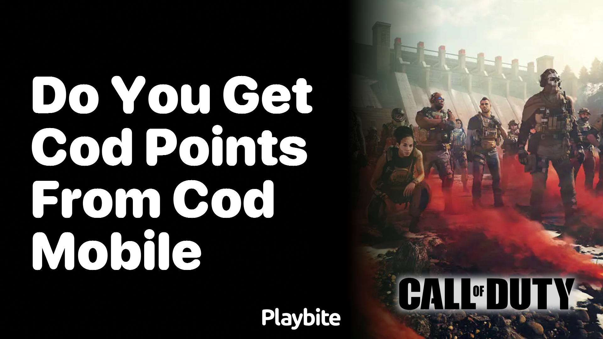 Do You Get Cod Points From Cod Mobile Playbite