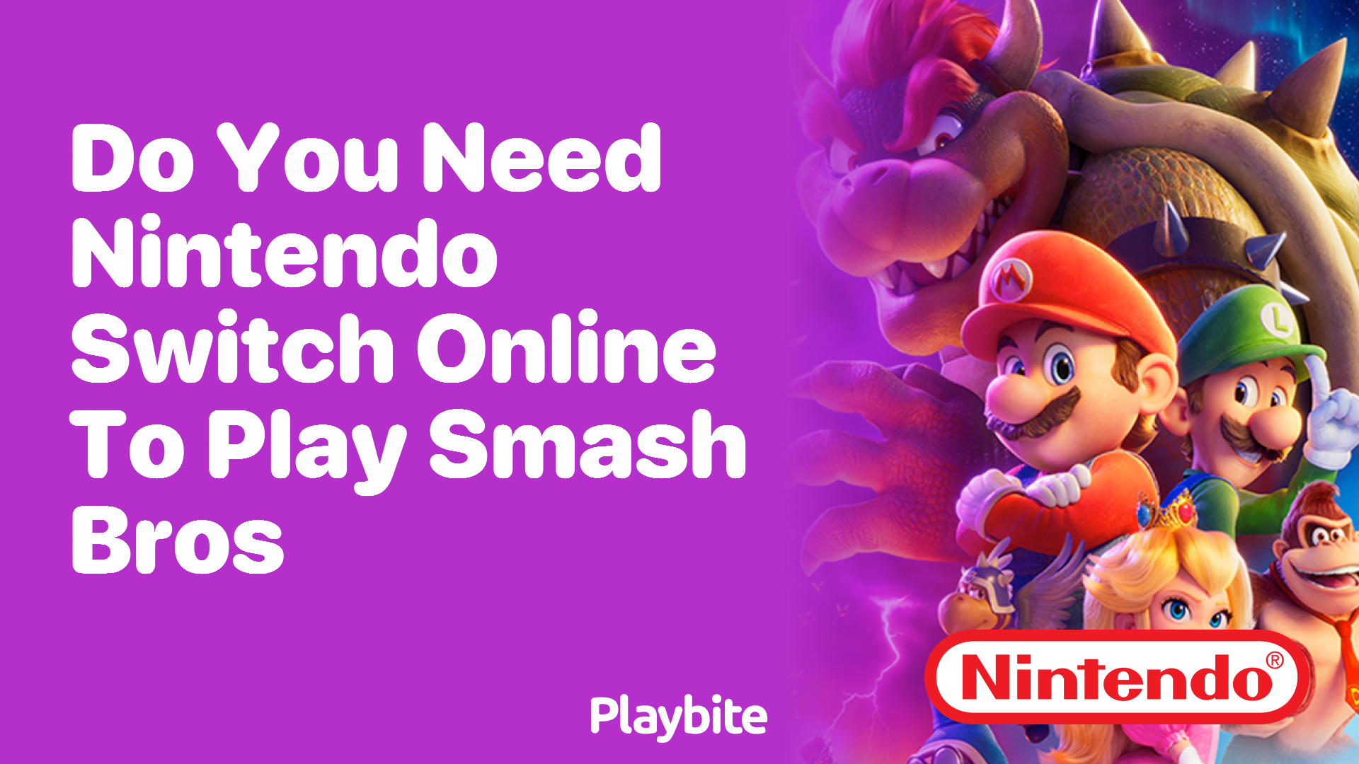 Do You Need Nintendo Switch Online to Play Smash Bros? - Playbite