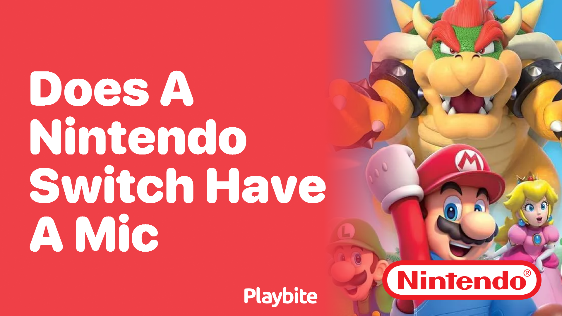 Does a Nintendo Switch Have a Mic? - Playbite